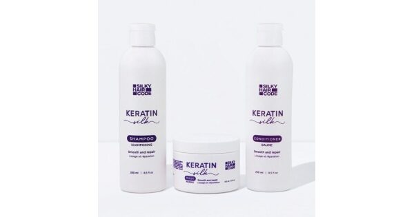 Keratin Silk-Produkte Stellen Geschädigtes Haar Effektiv Wieder Her