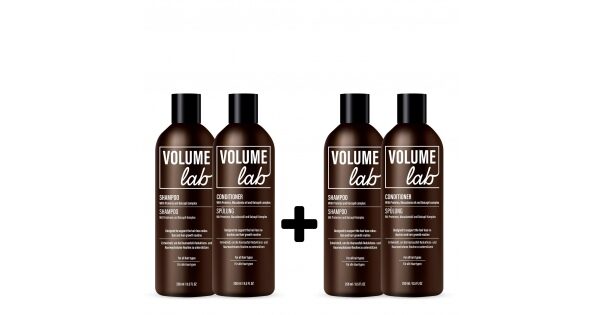 Volume Lab Shampoo und Spülung + zusätzliches Geschenk-Set